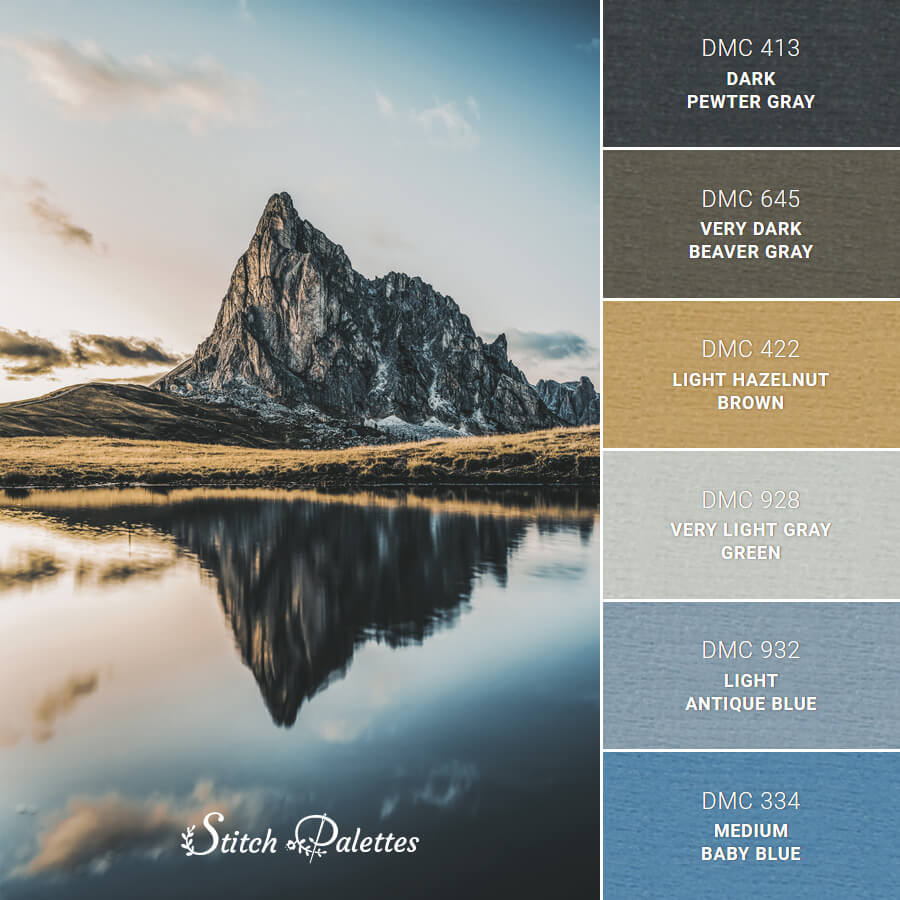 Light Mountain Color Chart