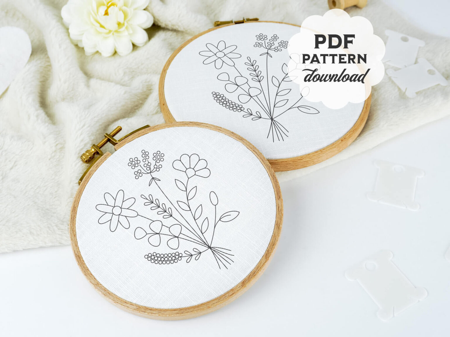 Ready-to-use Embroidery Color Palettes (With Thread Codes)